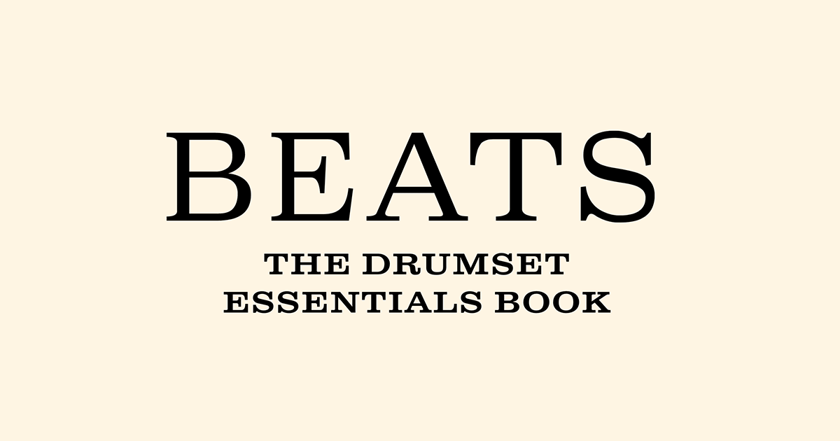 Beats - The Drumset Essentials Book - Christian Grobauer